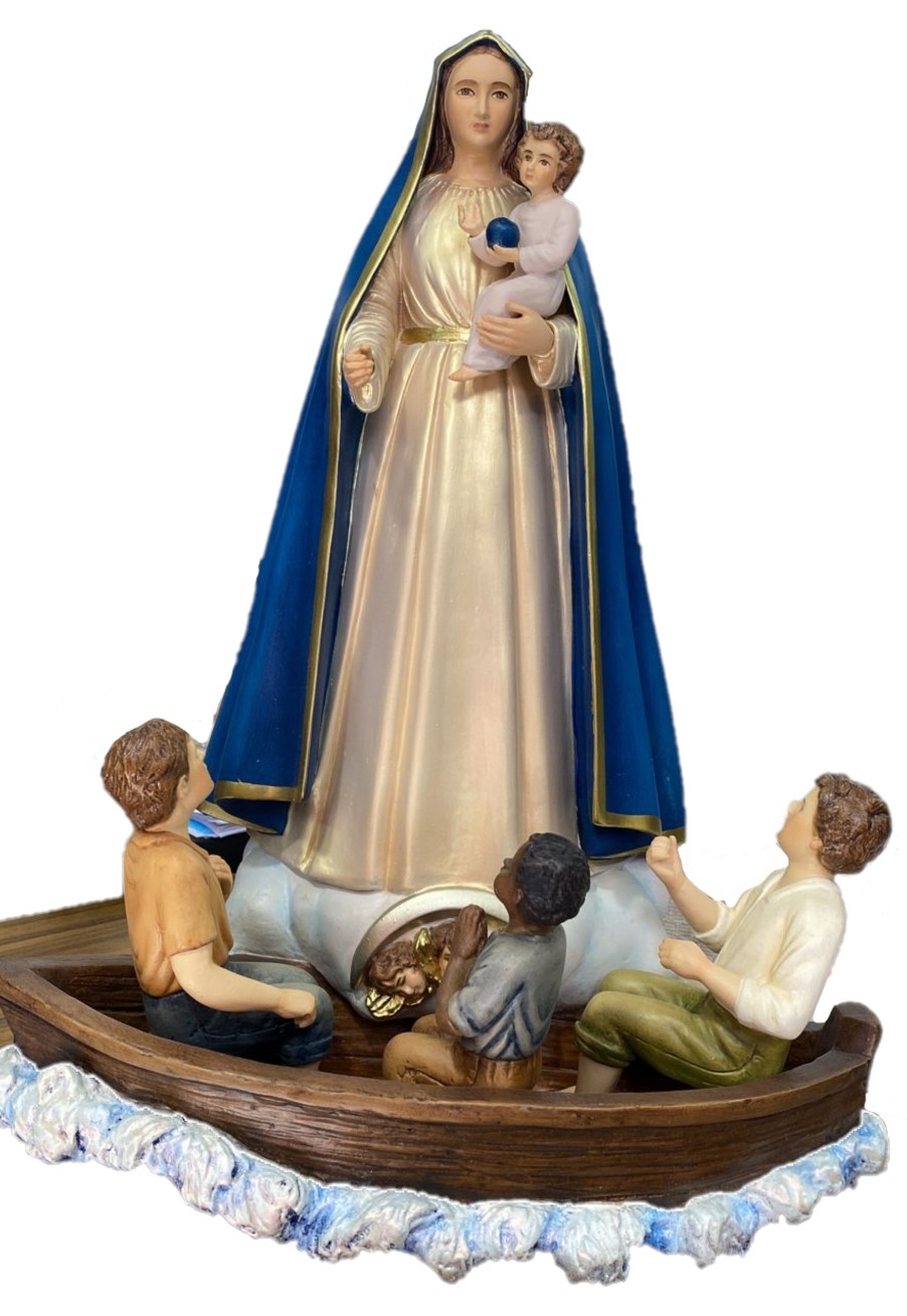 Caridad Del Cobre Statue - Our Lady of Charity - 16 Inch - Made of ...