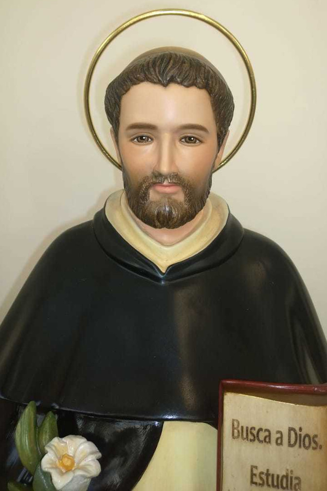 St. Dominic Church Statue - 32 Inch - Hand-painted Polymer Resin
