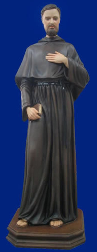 St. Augustine Statue - 20 Inch - Hand-painted Polymer Resin
