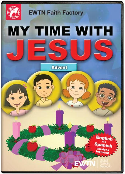 Advent DVD - My Time With Jesus EWTN DVD Animated Video Series - 30 min.