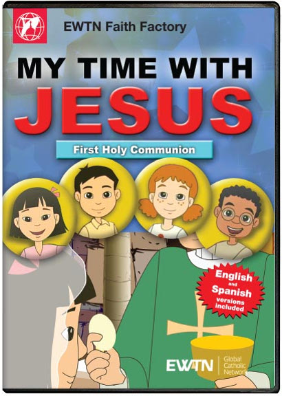 First Holy Communion DVD - My Time With Jesus EWTN DVD Animated Video ...